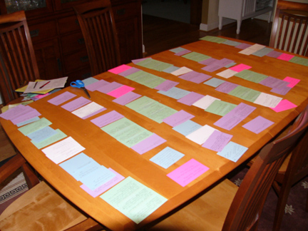 WIP: The Color-Coded Cards - Diane Chamberlain